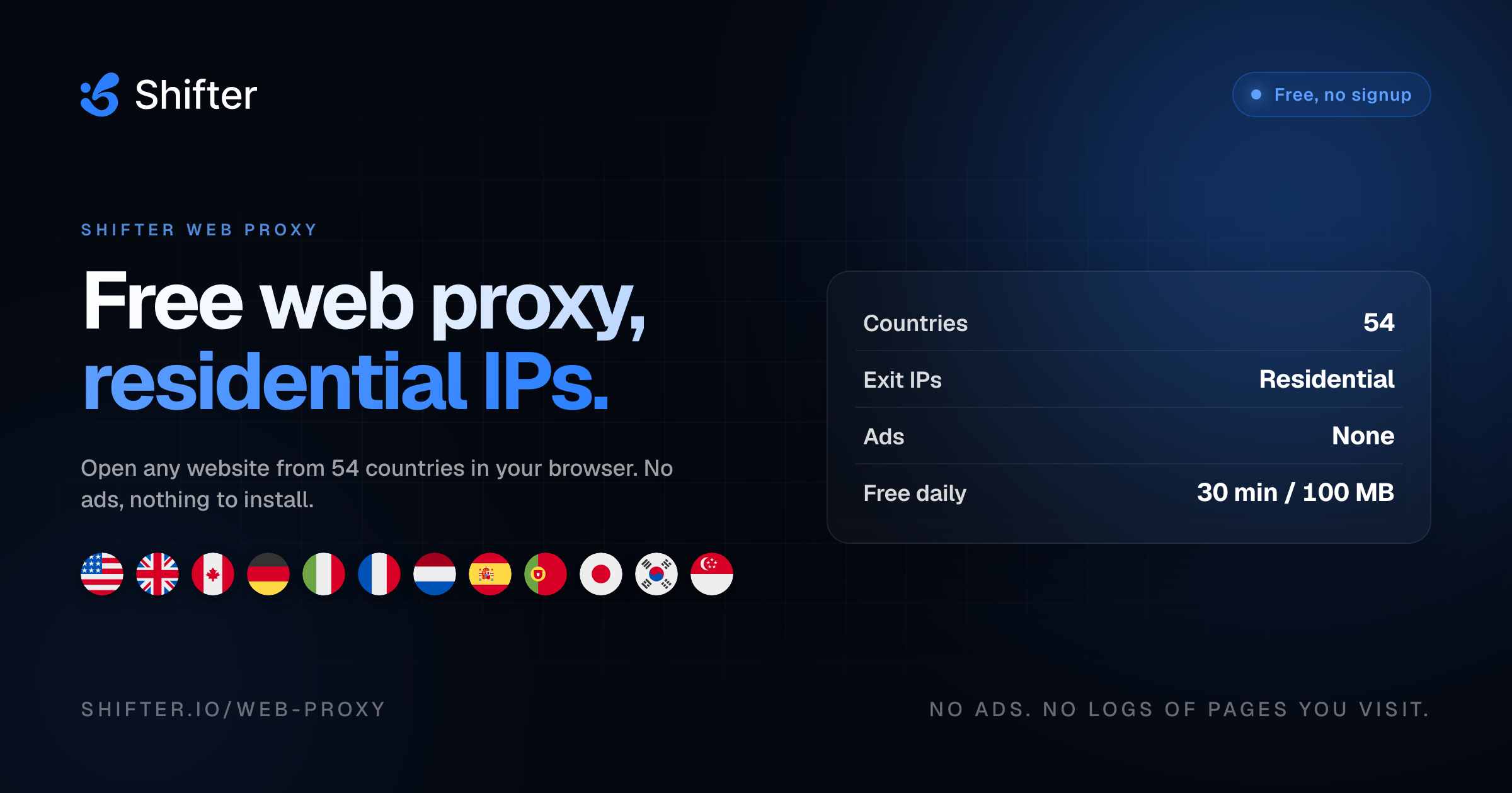 ProxyPal Alternatives: Residential Web Proxy by Shifter